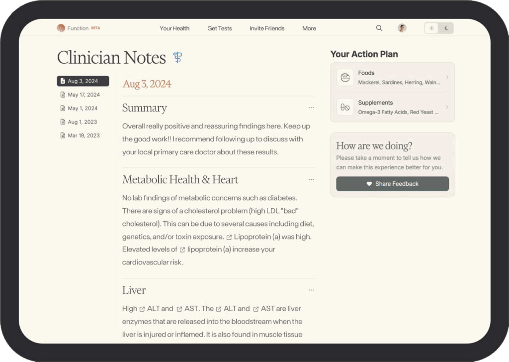 'Function Health' Review - An In-Depth Look at the Blood Testing ...